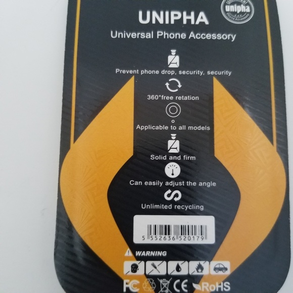 Unipha | Accessories | Black Phone Ring Lord Of The Rings | Poshmark